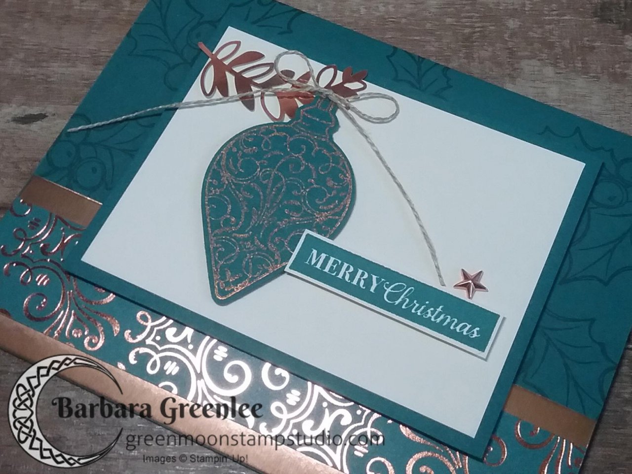 Brightly Gleaming - SAS Card Class - Green Moon Stamp Studio