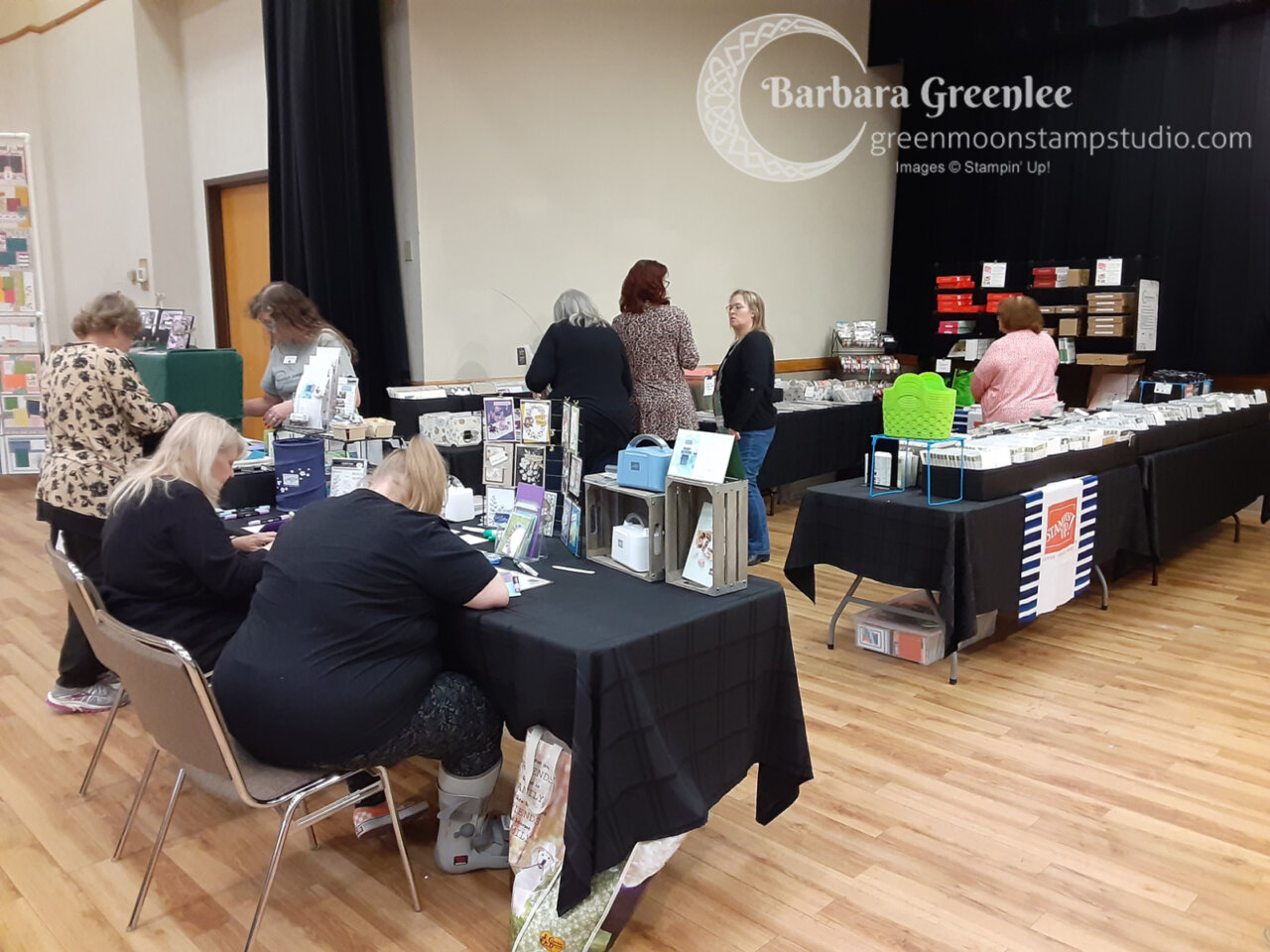 Texas Vendor Shows - Green Moon Stamp Studio