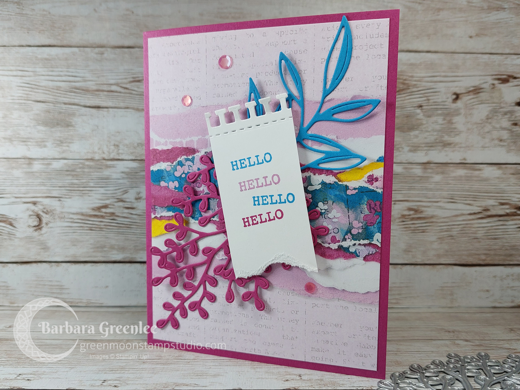 Masterfully Made Designer Paper - Green Moon Stamp Studio