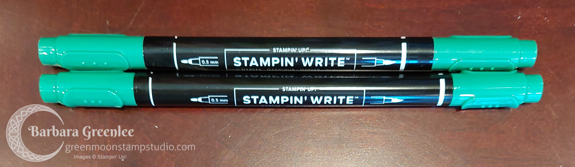 Stampin' Write Markers Change - Green Moon Stamp Studio