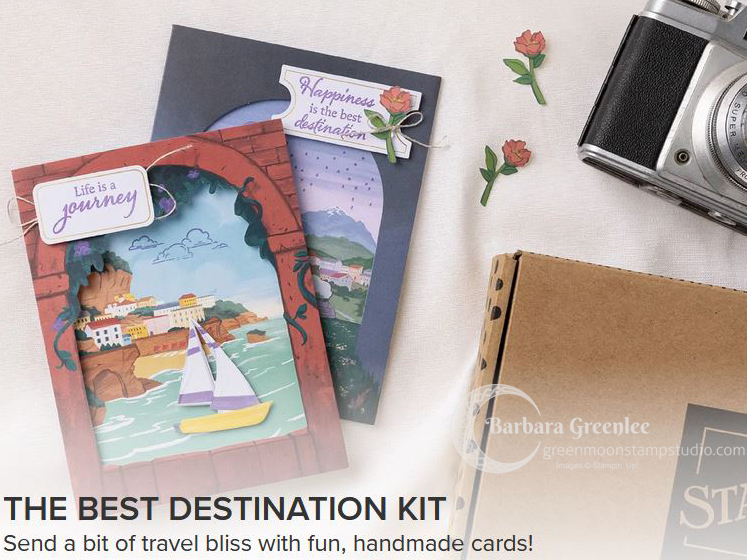 The Best Destination Kit - Green Moon Stamp Studio
