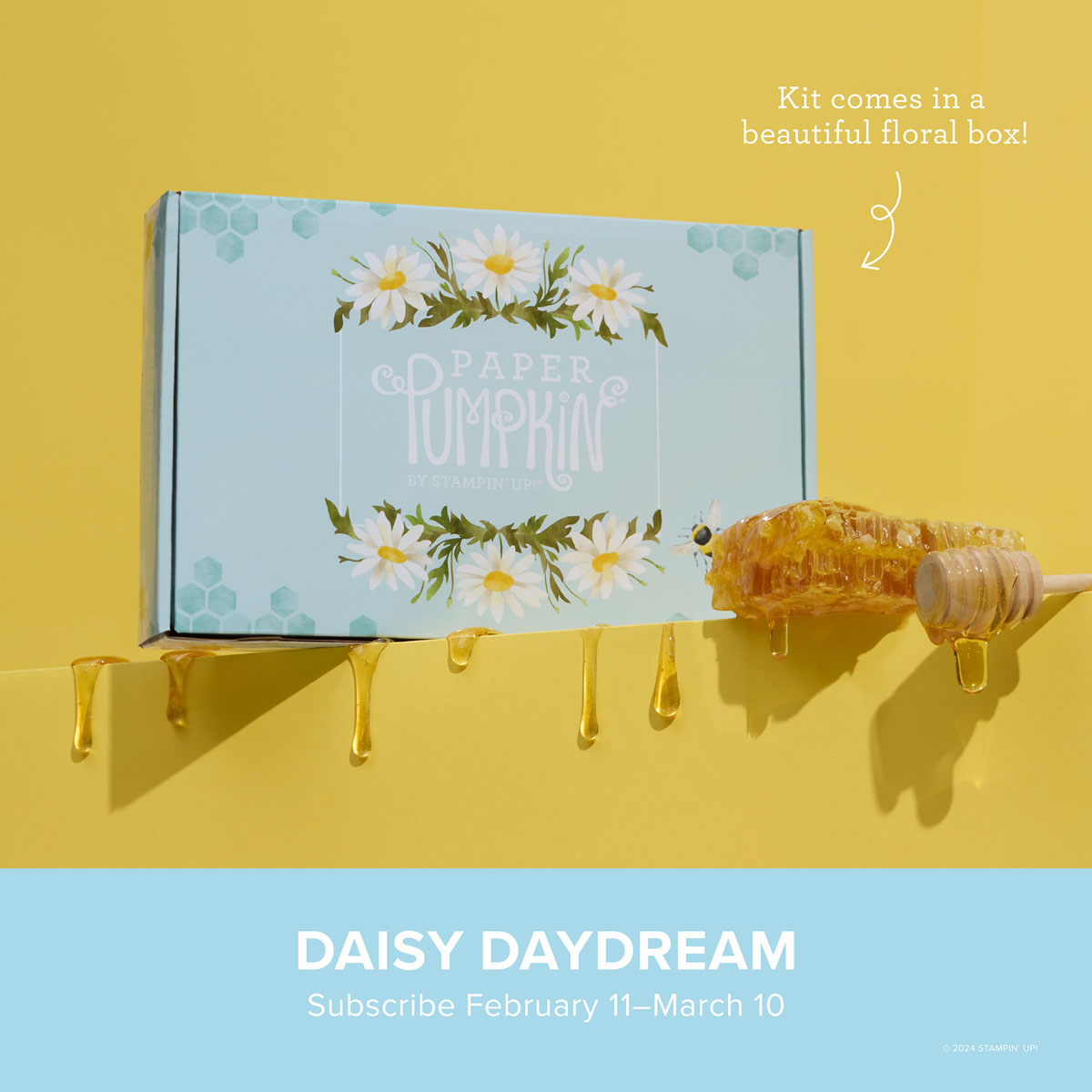 Daisy Daydream Kit - Green Moon Stamp Studio