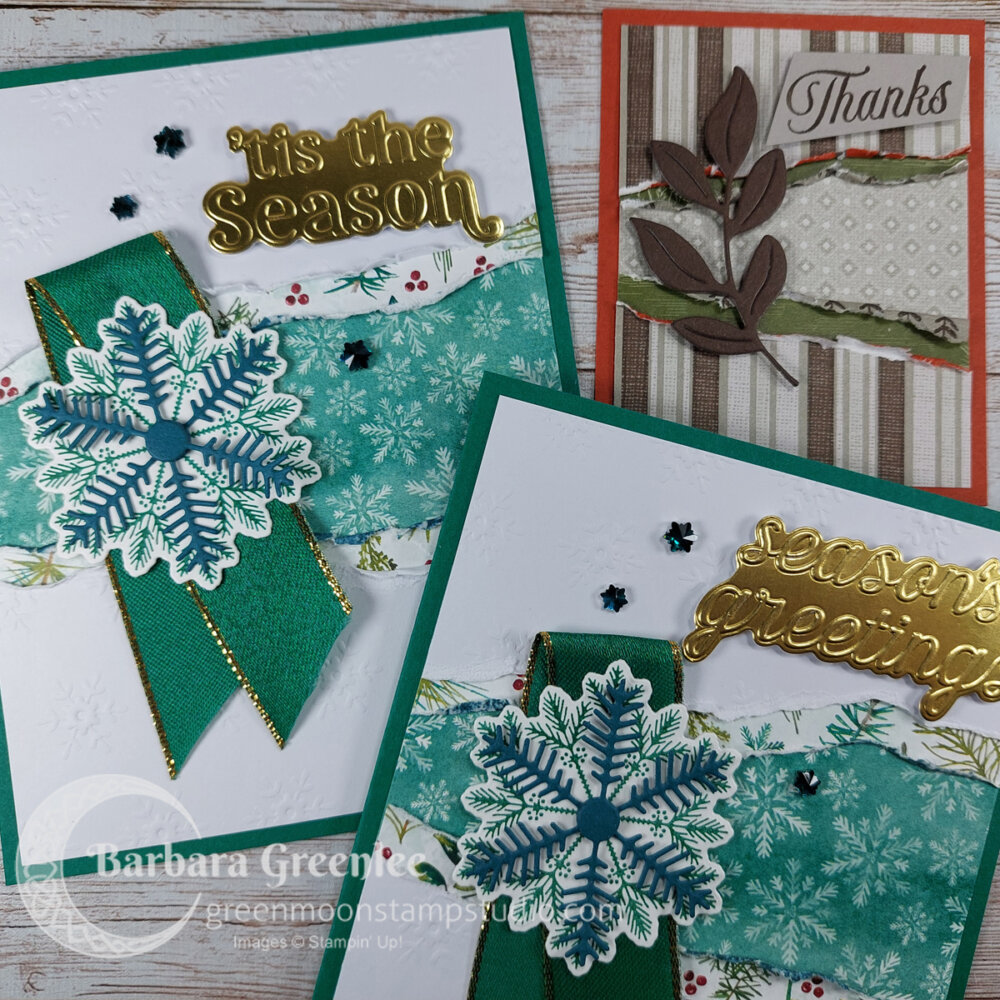 Fault Line Technique - Green Moon Stamp Studio