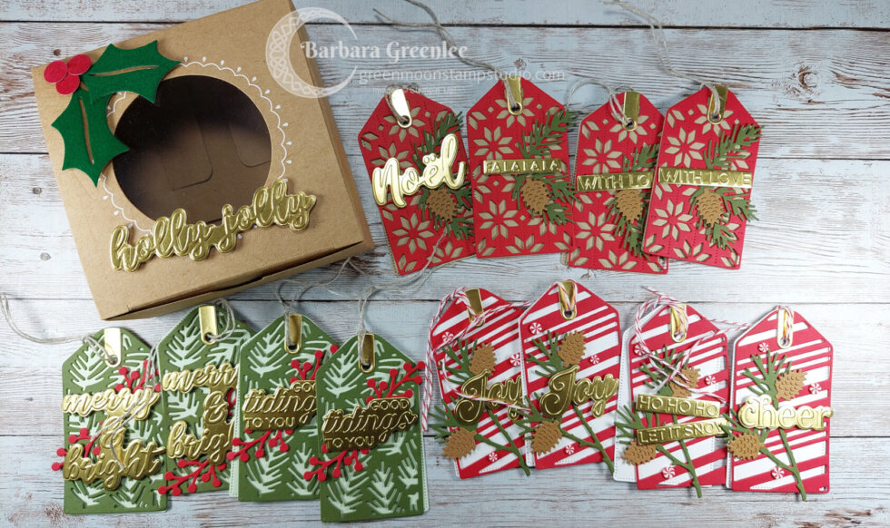 Patterned Tags Dies - Green Moon Stamp Studio